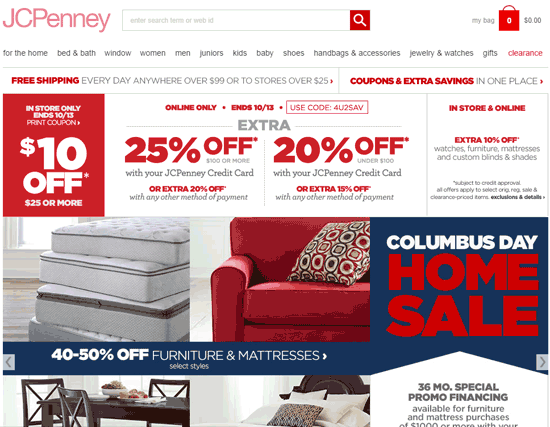 JCPenney Coupons: Deals and Promo Codes for Discounts on JCPenney 2025